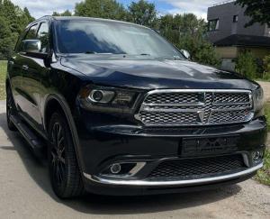 Black Dodge Durango 2015 in Ukmerge, with an engine capacity of 3.60 L and mileage of 276 thousand km for 12500 €, photo 3 on AUTOMOTO.COM.LV