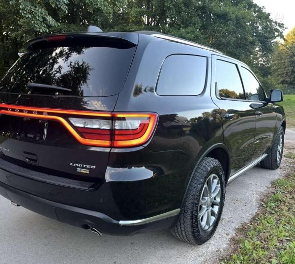Black Dodge Durango 2015 in Kretinga, with an engine capacity of 3.60 L and mileage of 260 thousand km for 12900 €, photo 10 on AUTOMOTO.COM.LV