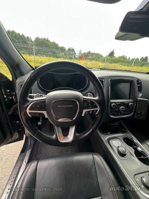 Black Dodge Durango 2015 in Tallinn, with an engine capacity of 5.70 L and mileage of 201 thousand km for 19000 €, photo 9 on AUTOMOTO.COM.LV