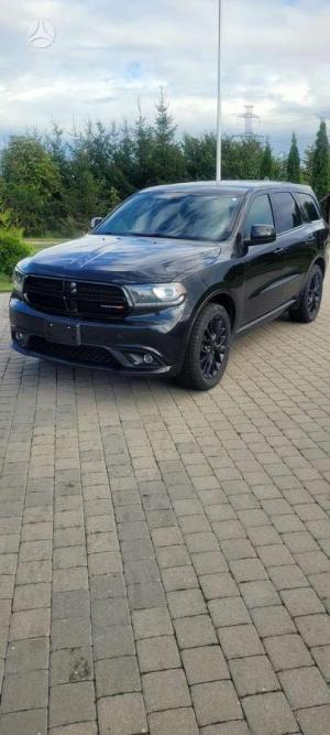 Black Dodge Durango 2015 in Alytus, with an engine capacity of 3.60 L and mileage of 291 thousand km for 8199 €, photo 14 on AUTOMOTO.COM.LV