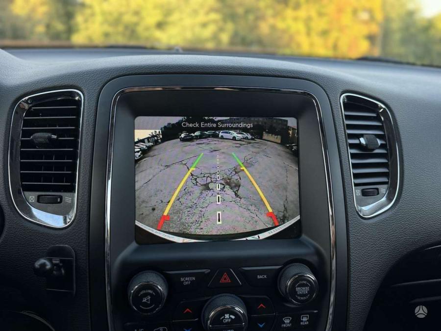 Melns Dodge Durango 2015 Viļņa, ar dzinēja tilpumu 3.60 L un nobraukumu 226 tūkst. km par 15800 €, foto 6 vietnē AUTOMOTO.COM.LV