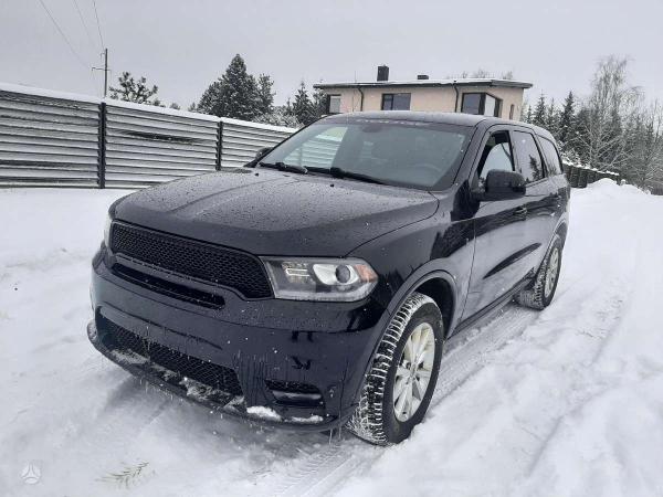 Black Dodge Durango 2016 in Kaunas, with an engine capacity of 3.60 L and mileage of 190 thousand km for 15700 €, photo 3 on AUTOMOTO.COM.LV
