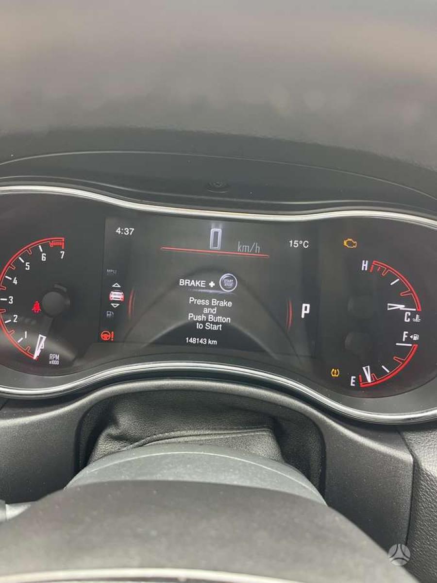 Melns Dodge Durango 2016 Klaipėda, ar dzinēja tilpumu 3.60 L un nobraukumu 145 tūkst. km par 13300 €, foto 15 vietnē AUTOMOTO.COM.LV