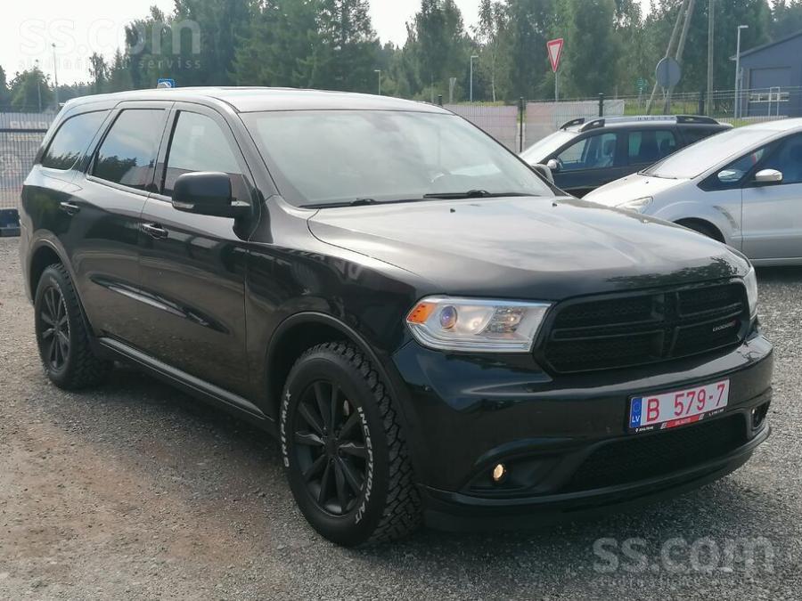 Melns Dodge Durango 2016 Valmiera, ar dzinēja tilpumu 3.60 L un nobraukumu 211 tūkst. km par 15900 €, foto 5 vietnē AUTOMOTO.COM.LV