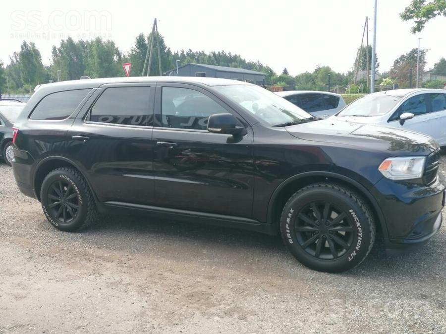 Melns Dodge Durango 2016 Valmiera, ar dzinēja tilpumu 3.60 L un nobraukumu 211 tūkst. km par 15900 €, foto 6 vietnē AUTOMOTO.COM.LV