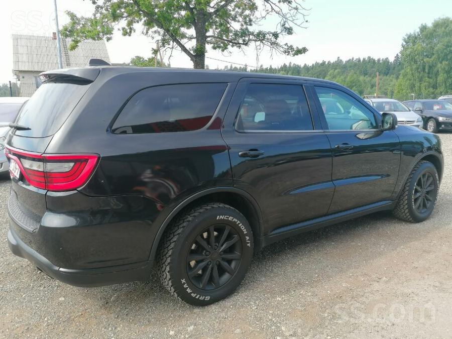 Melns Dodge Durango 2016 Valmiera, ar dzinēja tilpumu 3.60 L un nobraukumu 211 tūkst. km par 15900 €, foto 7 vietnē AUTOMOTO.COM.LV