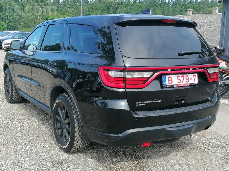 Melns Dodge Durango 2016 Valmiera, ar dzinēja tilpumu 3.60 L un nobraukumu 211 tūkst. km par 15900 €, foto 9 vietnē AUTOMOTO.COM.LV