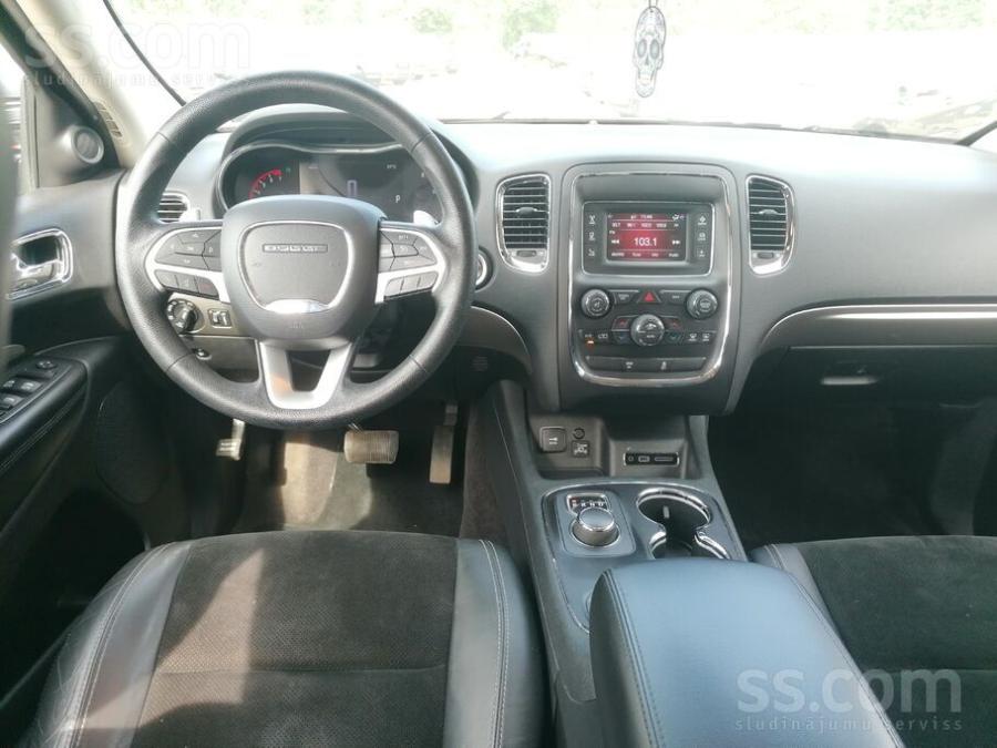 Melns Dodge Durango 2016 Valmiera, ar dzinēja tilpumu 3.60 L un nobraukumu 211 tūkst. km par 15900 €, foto 11 vietnē AUTOMOTO.COM.LV
