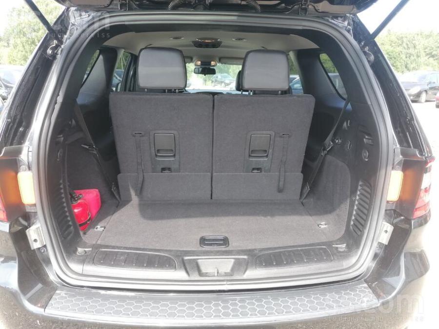 Melns Dodge Durango 2016 Valmiera, ar dzinēja tilpumu 3.60 L un nobraukumu 211 tūkst. km par 15900 €, foto 16 vietnē AUTOMOTO.COM.LV