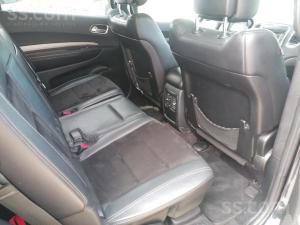 Melns Dodge Durango 2016 Valmiera, ar dzinēja tilpumu 3.60 L un nobraukumu 211 tūkst. km par 15900 €, foto 17 vietnē AUTOMOTO.COM.LV