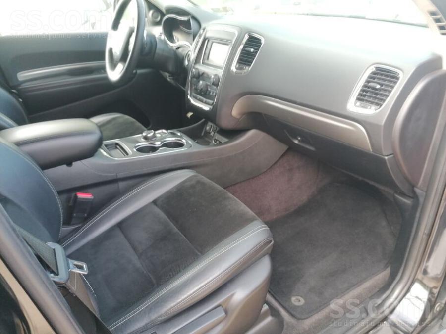 Melns Dodge Durango 2016 Valmiera, ar dzinēja tilpumu 3.60 L un nobraukumu 211 tūkst. km par 15900 €, foto 19 vietnē AUTOMOTO.COM.LV