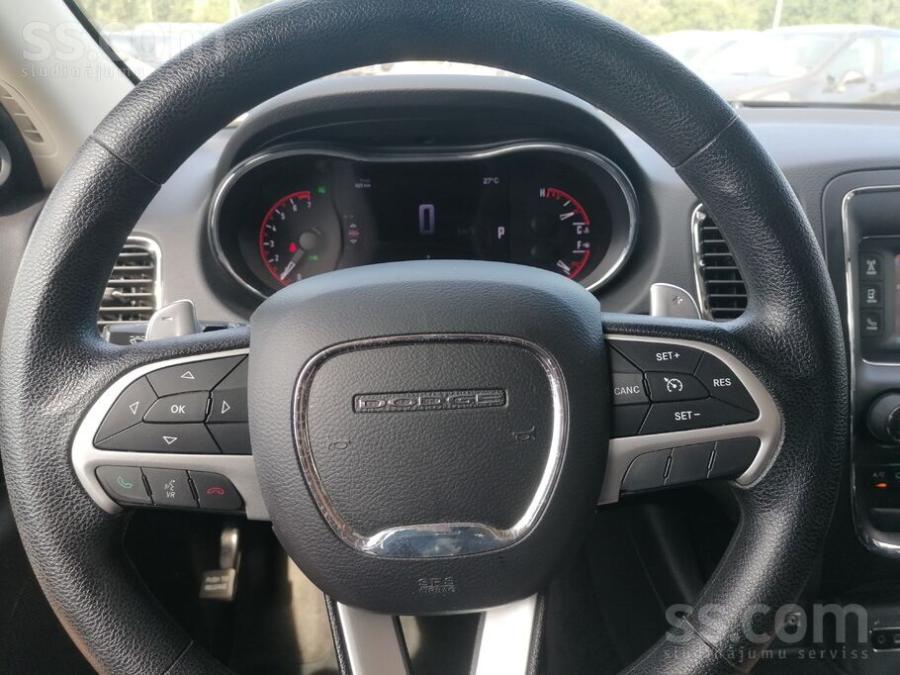 Melns Dodge Durango 2016 Valmiera, ar dzinēja tilpumu 3.60 L un nobraukumu 211 tūkst. km par 15900 €, foto 26 vietnē AUTOMOTO.COM.LV