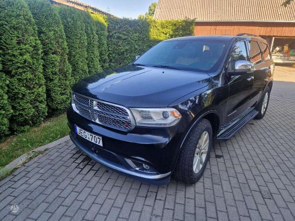 Melns Dodge Durango 2016 Tauragė, ar dzinēja tilpumu 5.70 L un nobraukumu 310 tūkst. km par 15490 €, foto 2 vietnē AUTOMOTO.COM.LV