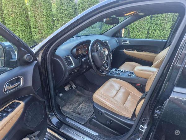 Melns Dodge Durango 2016 Tauragė, ar dzinēja tilpumu 5.70 L un nobraukumu 310 tūkst. km par 15490 €, foto 6 vietnē AUTOMOTO.COM.LV