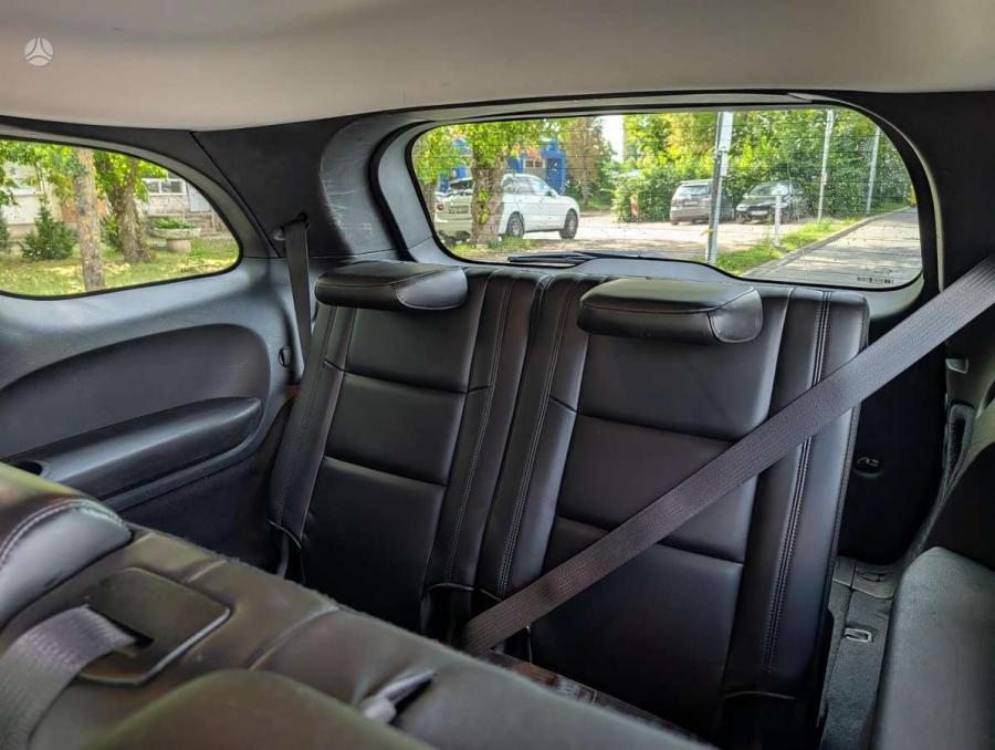 Melns Dodge Durango 2016 Kauņa, ar dzinēja tilpumu 3.60 L un nobraukumu 245 tūkst. km par 10900 €, foto 8 vietnē AUTOMOTO.COM.LV
