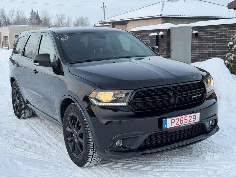 Black Dodge Durango 2017 in Siauliai, with an engine capacity of 3.60 L and mileage of 166 thousand km for 9000 €, photo 2 on AUTOMOTO.COM.LV