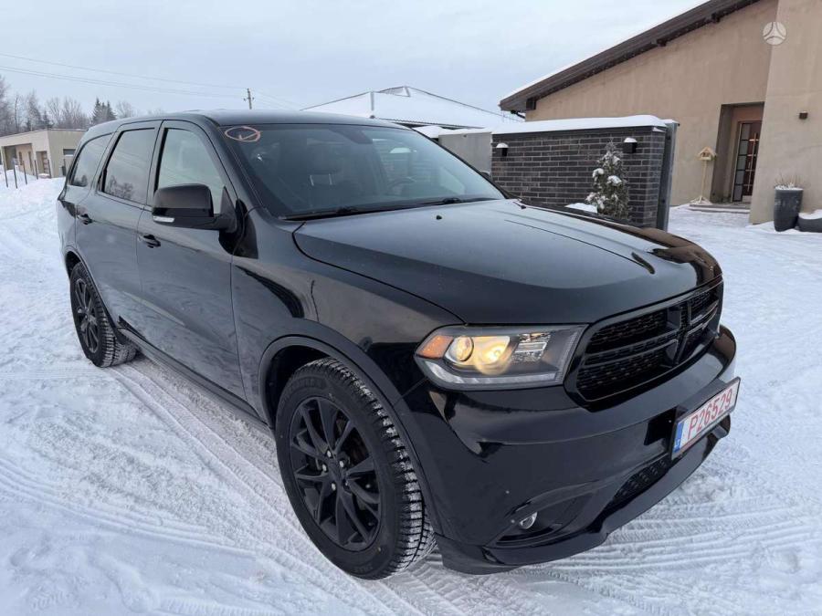 Black Dodge Durango 2017 in Siauliai, with an engine capacity of 3.60 L and mileage of 166 thousand km for 9000 €, photo 3 on AUTOMOTO.COM.LV