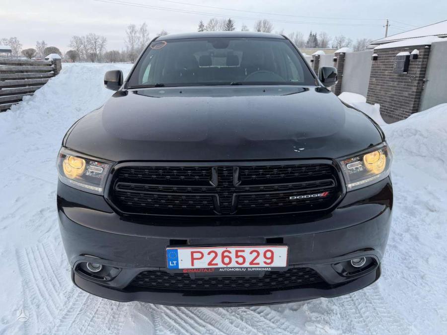 Black Dodge Durango 2017 in Siauliai, with an engine capacity of 3.60 L and mileage of 166 thousand km for 9000 €, photo 10 on AUTOMOTO.COM.LV