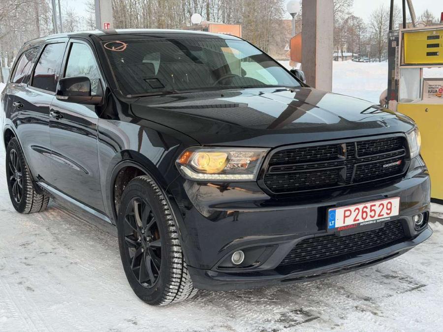 Black Dodge Durango 2017 in Siauliai, with an engine capacity of 3.60 L and mileage of 166 thousand km for 9000 €, photo 19 on AUTOMOTO.COM.LV