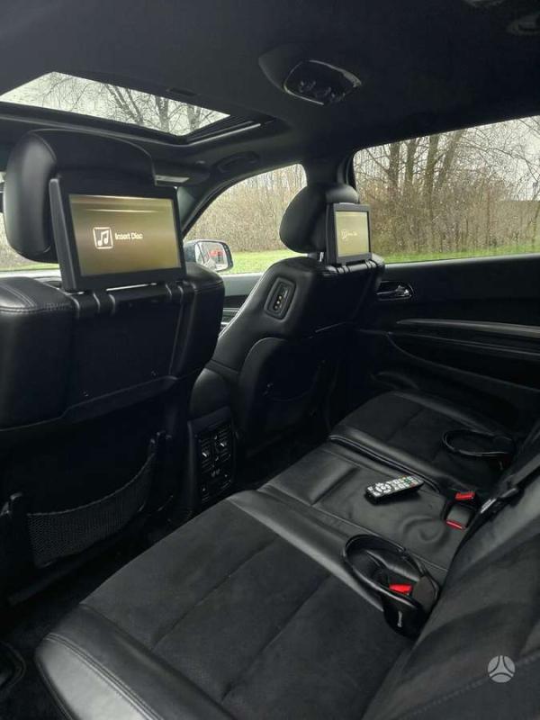 Melns Dodge Durango 2018 Klaipėda, ar dzinēja tilpumu 3.60 L un nobraukumu 197 tūkst. km par 19200 €, foto 11 vietnē AUTOMOTO.COM.LV