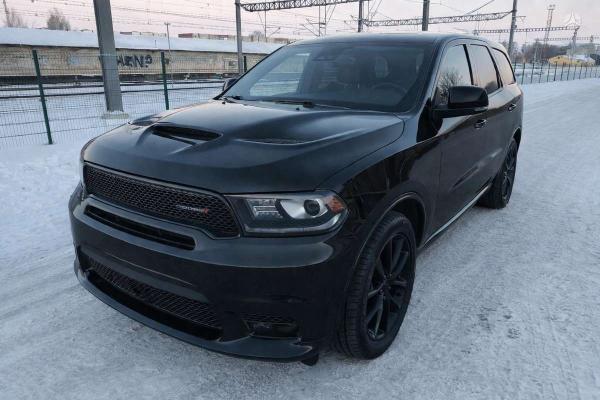 Melns Dodge Durango 2018 Šauļi, ar dzinēja tilpumu 5.70 L un nobraukumu 150 tūkst. km par 24000 €, foto 1 vietnē AUTOMOTO.COM.LV