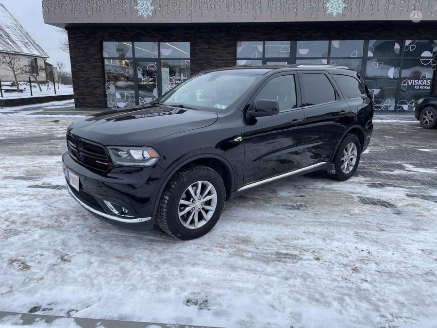 Melns Dodge Durango 2018 Alīta, ar dzinēja tilpumu 3.60 L un nobraukumu 186 tūkst. km par 15500 €, foto 3 vietnē AUTOMOTO.COM.LV