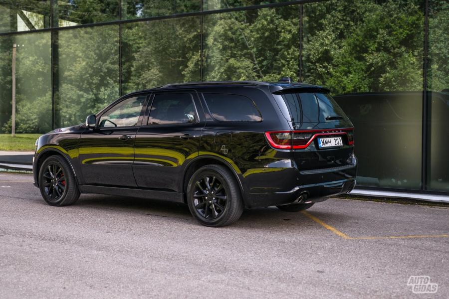 Melns Dodge Durango 2018 Kauņa, ar dzinēja tilpumu 5.70 L un nobraukumu 122 tūkst. km par 25000 €, foto 7 vietnē AUTOMOTO.COM.LV