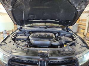 Black Dodge Durango 2018 in Vilnius, with an engine capacity of 3.60 L and mileage of 223 thousand km for 13550 €, photo 13 on AUTOMOTO.COM.LV