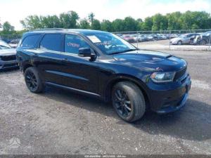 Black Dodge Durango 2018 in Klaipeda, with an engine capacity of 3.60 L and mileage of 211 thousand km for 10400 €, photo  on AUTOMOTO.COM.LV