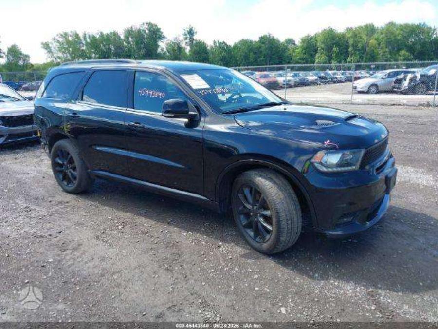 Black Dodge Durango 2018 in Klaipeda, with an engine capacity of 3.60 L and mileage of 211 thousand km for 10400 €, photo 1 on AUTOMOTO.COM.LV