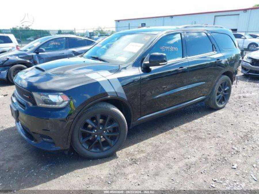 Black Dodge Durango 2018 in Klaipeda, with an engine capacity of 3.60 L and mileage of 211 thousand km for 10400 €, photo 3 on AUTOMOTO.COM.LV