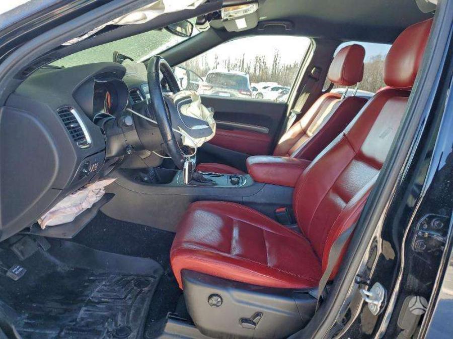 Black Dodge Durango 2019 in Klaipeda, with an engine capacity of 5.65 L and mileage of 141 thousand km for 12200 €, photo 7 on AUTOMOTO.COM.LV