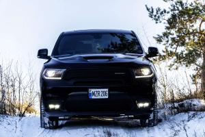 Black Dodge Durango 2019 in Ukmerge, with an engine capacity of 5.65 L and mileage of 153 thousand km for 19700 €, photo 29 on AUTOMOTO.COM.LV