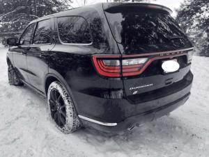 Black Dodge Durango 2019 in Vilnius, with an engine capacity of 5.70 L and mileage of 116 thousand km for 21800 €, photo 4 on AUTOMOTO.COM.LV