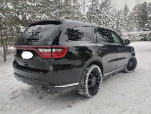 Black Dodge Durango 2019 in Vilnius, with an engine capacity of 5.70 L and mileage of 116 thousand km for 21800 €, photo 5 on AUTOMOTO.COM.LV