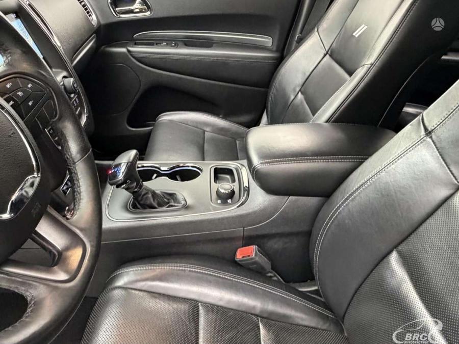 Melns Dodge Durango 2019 Viļņa, ar dzinēja tilpumu 5.65 L un nobraukumu 136 tūkst. km par 20900 €, foto 30 vietnē AUTOMOTO.COM.LV