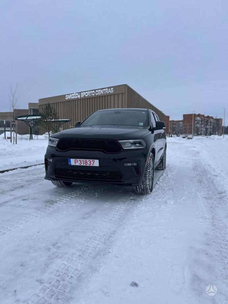 Black Dodge Durango 2019 in Gargzdai, with an engine capacity of 3.60 L and mileage of 210 thousand km for 16400 €, photo 2 on AUTOMOTO.COM.LV