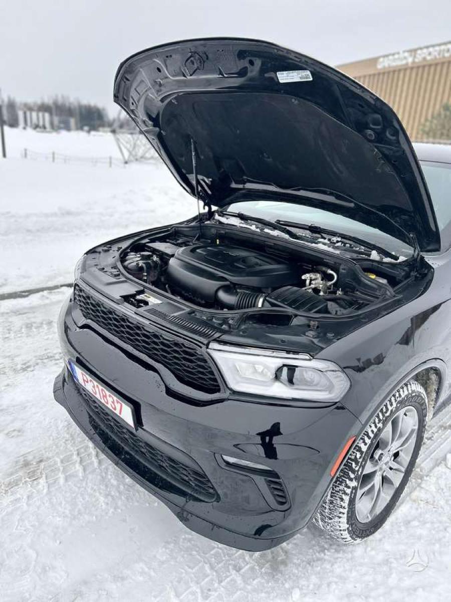 Black Dodge Durango 2019 in Gargzdai, with an engine capacity of 3.60 L and mileage of 210 thousand km for 16400 €, photo 10 on AUTOMOTO.COM.LV