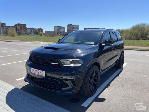 Melns Dodge Durango 2019 Klaipėda, ar dzinēja tilpumu 5.70 L un nobraukumu 88 tūkst. km par 27999 €, foto  vietnē AUTOMOTO.COM.LV