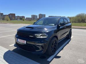 Melns Dodge Durango 2019 Klaipėda, ar dzinēja tilpumu 5.70 L un nobraukumu 88 tūkst. km par 27999 €, foto  vietnē AUTOMOTO.COM.LV
