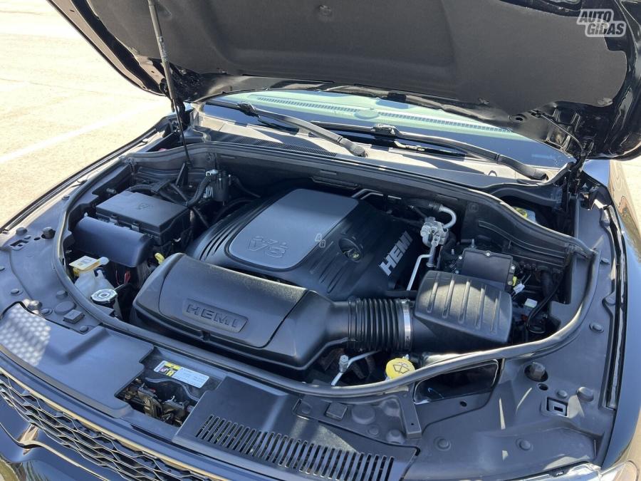 Melns Dodge Durango 2019 Klaipėda, ar dzinēja tilpumu 5.70 L un nobraukumu 88 tūkst. km par 27999 €, foto 22 vietnē AUTOMOTO.COM.LV