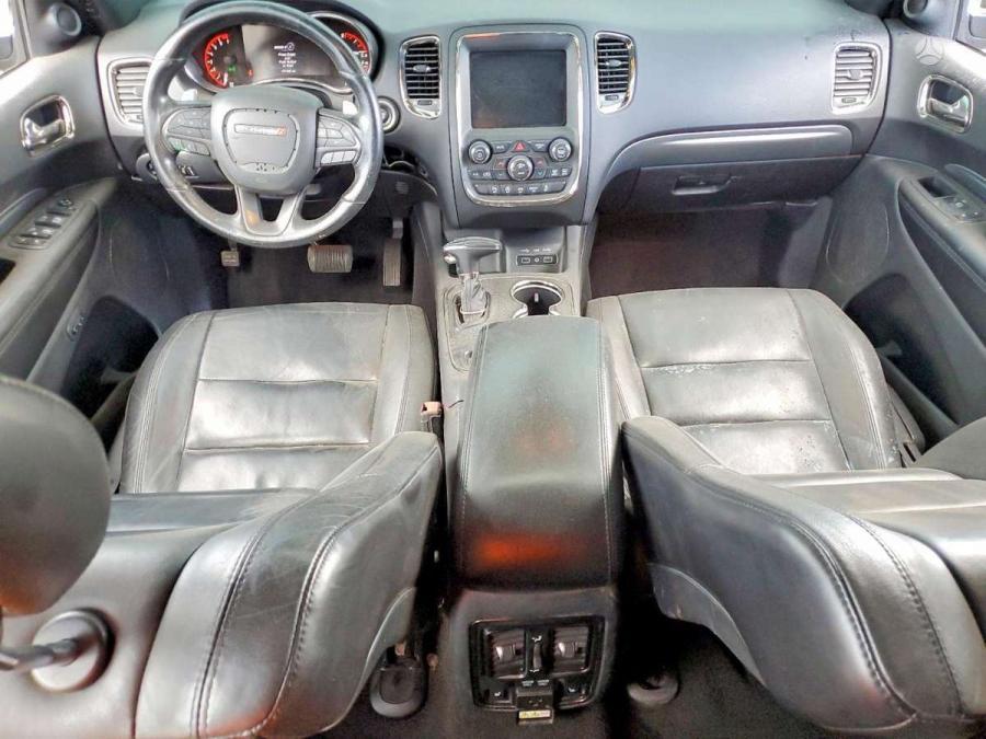 Black Dodge Durango 2019 in Klaipeda, with an engine capacity of 3.60 L and mileage of 253 thousand km for 8800 €, photo 9 on AUTOMOTO.COM.LV