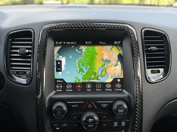 Черный Додж Дюранго 2019 в Вильнюс, объемом двигателя 3.60 л и пробегом 231 тыс. км за 18900 €, фото 6 на AUTOMOTO.COM.LV