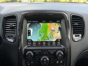Melns Dodge Durango 2019 Viļņa, ar dzinēja tilpumu 3.60 L un nobraukumu 231 tūkst. km par 18900 €, foto 7 vietnē AUTOMOTO.COM.LV