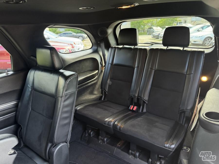 Melns Dodge Durango 2019 Viļņa, ar dzinēja tilpumu 3.60 L un nobraukumu 231 tūkst. km par 18900 €, foto 29 vietnē AUTOMOTO.COM.LV
