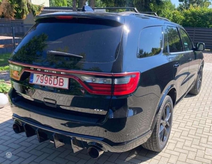 Melns Dodge Durango 2019 Klaipėda, ar dzinēja tilpumu 3.60 L un nobraukumu 154 tūkst. km par 17900 €, foto 7 vietnē AUTOMOTO.COM.LV