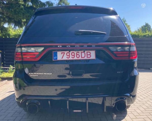 Melns Dodge Durango 2019 Klaipėda, ar dzinēja tilpumu 3.60 L un nobraukumu 154 tūkst. km par 17900 €, foto 7 vietnē AUTOMOTO.COM.LV