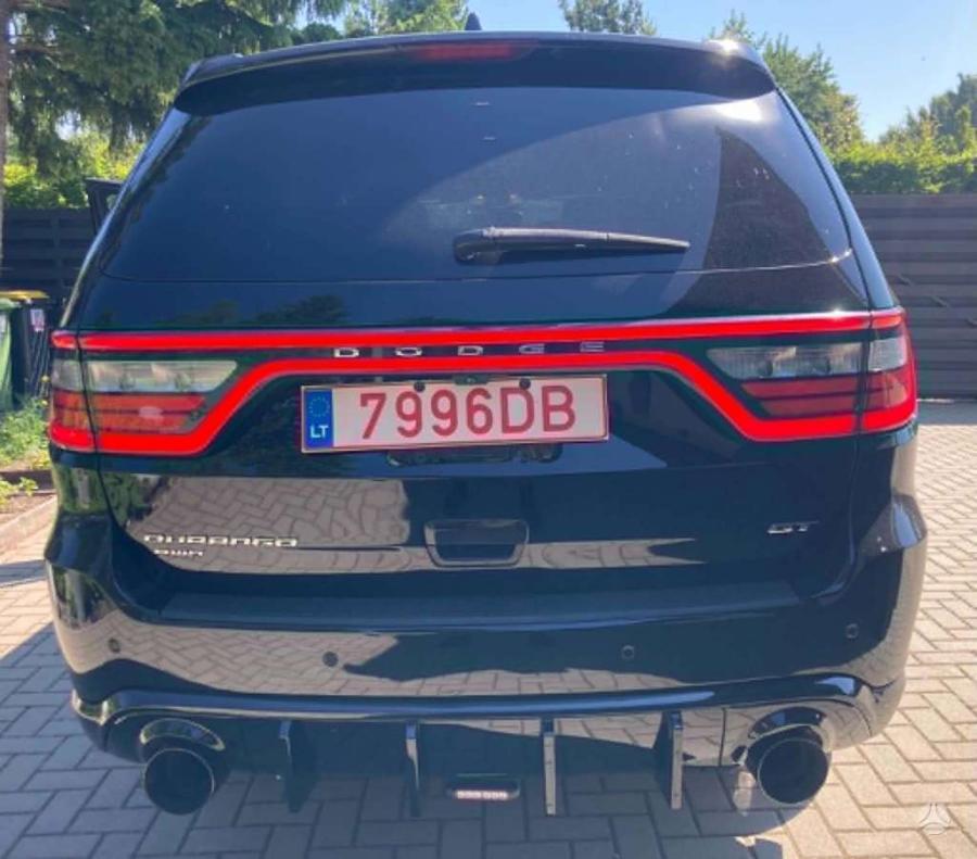 Melns Dodge Durango 2019 Klaipėda, ar dzinēja tilpumu 3.60 L un nobraukumu 154 tūkst. km par 17900 €, foto 9 vietnē AUTOMOTO.COM.LV