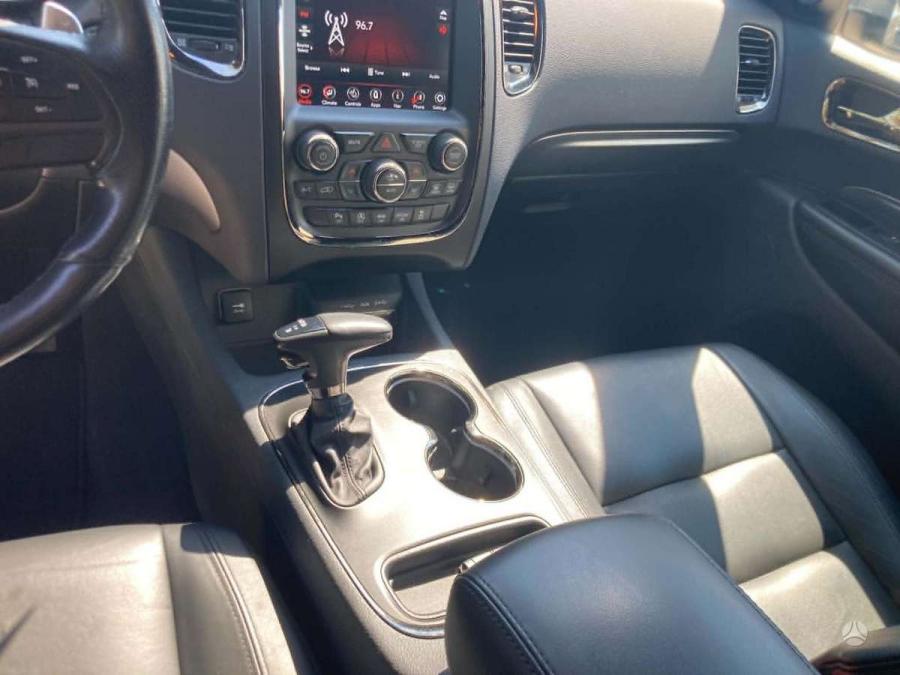 Melns Dodge Durango 2019 Klaipėda, ar dzinēja tilpumu 3.60 L un nobraukumu 154 tūkst. km par 17900 €, foto 11 vietnē AUTOMOTO.COM.LV