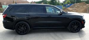Black Dodge Durango 2019 in Klaipeda, with an engine capacity of 5.65 L and mileage of 246 thousand km for 19900 €, photo 7 on AUTOMOTO.COM.LV